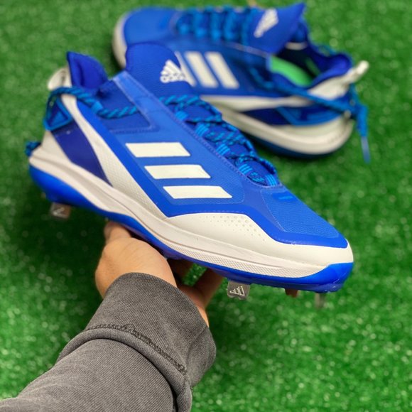 adidas | Shoes | Adidas Icon 7 Boost Low Mens Baseball Cleats Blue ...